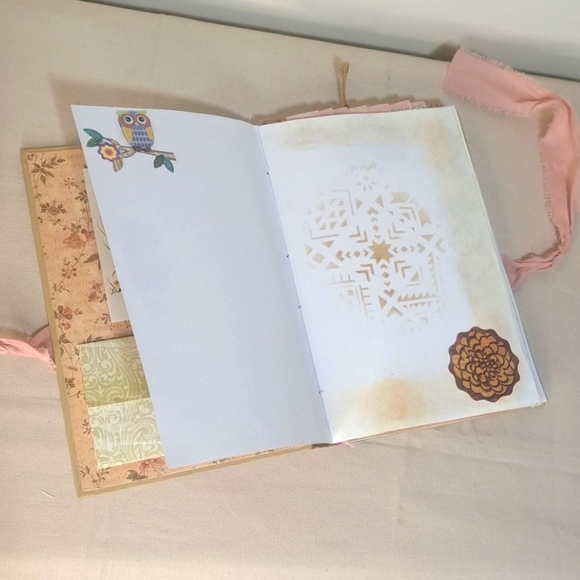 Hand Crafted | Other | Handmade Junk Journal Diary Memory Keepsake With ...